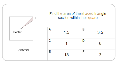 Area of an Obtuse Triangle - Center of Square (from Area) (Level 1 ...