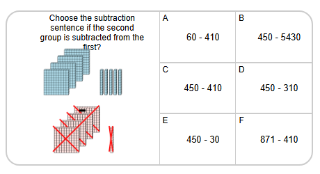 Base 10 Blocks | Subtracting - Picture to Equation, With Borrow ...