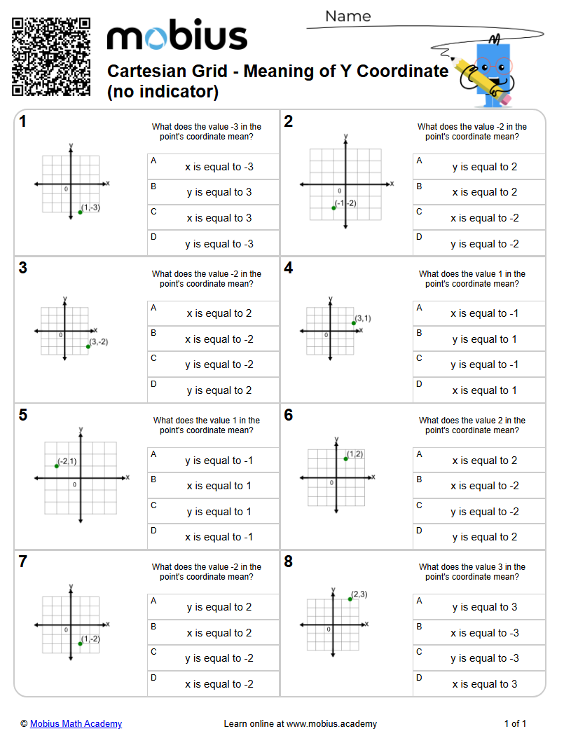 Meaning of Y Coordinate (no indicator) (Level 4) | Geometry 2D | Grades ...