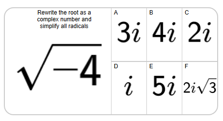 Complex Numbers | Rewriting Roots (Level 1) | Grade 10 Math Practice ...