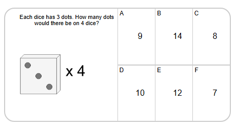 Counting in Groups - Picture and Count (Dice) | Level 1 | Grades 1-2 ...