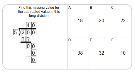 Digit Solving - Long Division - Two Steps, No Remainder - Identify ...