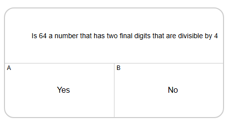 Divisibility Rules (Medium) - Dividend and Condition to Yes/No (Level 1 ...