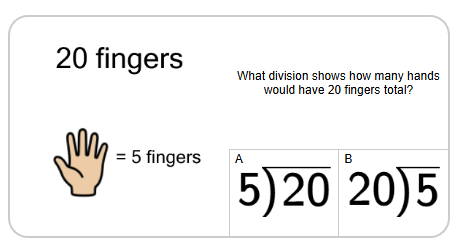 Division by Skip Counting - Problem to Long Division Expression (Level ...