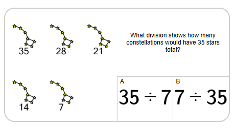 Division by Skip Counting - Full Picture Set to Division Expression ...