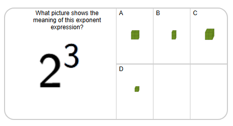 Exponents Concept Intro - Power to Picture - Exponents to Three | Level ...