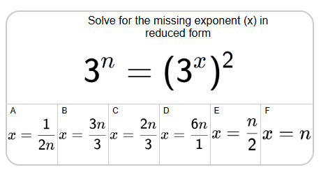 Exponents - Power Law - Prime Base with Variable Power to Unknown ...