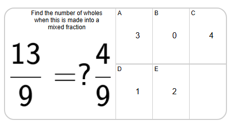 Fraction Conversion - To Mixed, Just Wholes | Level 1 | Grade 5 Math ...