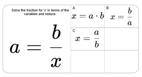 Fraction Manipulation Algebra - Orientation 3 (Level 1) - Mobius Math ...