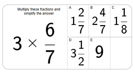 Fraction Multiplication - Mixed by Whole (Level 2) - Mobius Math Academy