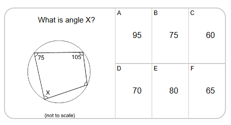 Geometry of Circles | Cyclic Quadrilateral Angles Values (Level 1 ...