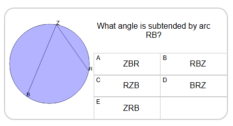 Geometry of Circles - Arc to Subtended Angle Definition (Level 1 ...