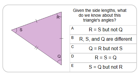 Isosceles, Angle Rule (Level 1) | Geometry 2D | Grade 7 Math Practice ...