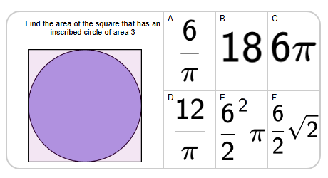 Inscribed Circle in Square - Circle Area to Square Area | Level 1 ...