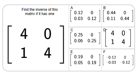 Matrices | Find Inverse (2x2) (Level 1) | Grade 12 Math Practice ...