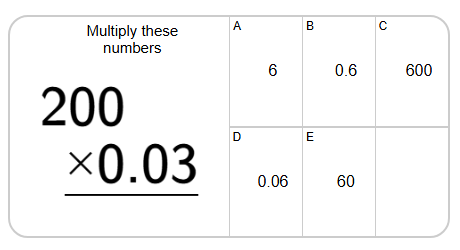 Multiplication - Decimal Hundredths by Hundreds - Column (Level 1 ...