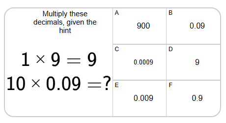 Multiplication | Decimal Hundredths by Tens - Concept Intro (Level 1 ...