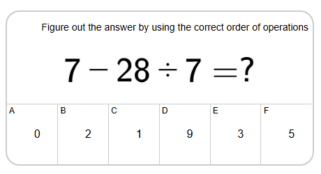 Order of Operations - Add, Subtract, Multiply, Divide no Parentheses (3 ...