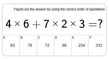 Order of Operations | Add, Subtract, Multiply no Parentheses (5 Numbers ...