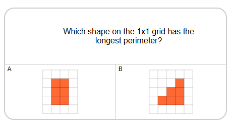 Perimeter of a Shape on a Grid - Longest Perimeter, Either Shape (Level ...