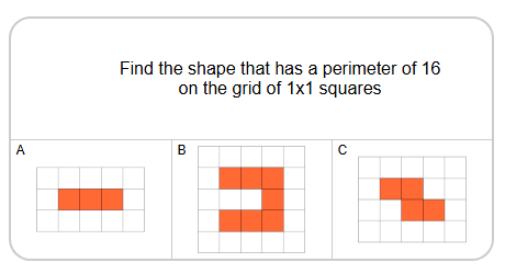Perimeter of a Shape on a Grid - Perimeter to Irregular Shape (Level 1 ...