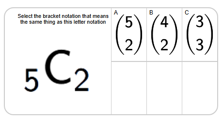 Probability nCm Notation | Letter Notation to Bracket Notation (Level 1 ...