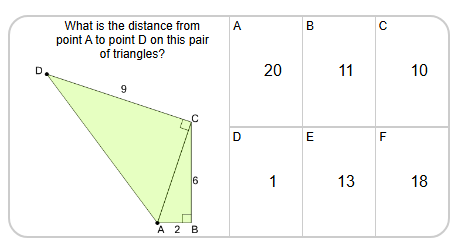 Pythagorean Theorem 3D - Double Triangle - Dimensions to Hypotenuse ...