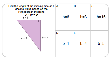 Pythagorean Triples - Length of Side - Labelled Sides | Level 1 | Grade ...