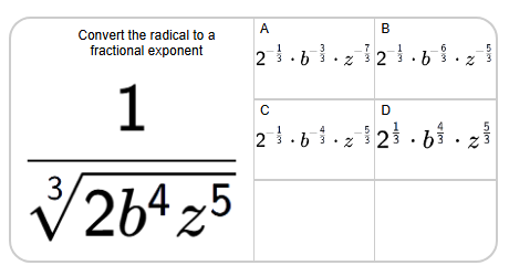 Radicals - Convert Cube Root, Values and Variables, to Exponents ...