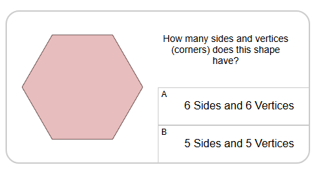 Count Sides and Vertices on 2D Shapes - First Time (Level 1) - Mobius ...