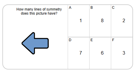 2D Shape (Picture) Line Symmetry - How Many Lines of Symmetry (Not ...