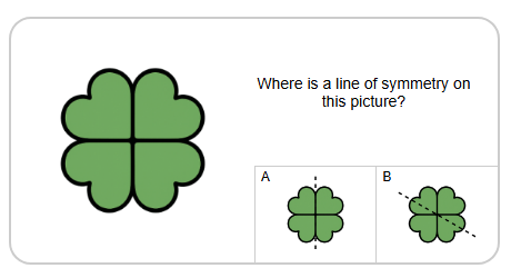 2D Shape (Picture) Line Symmetry - Where Is Line of Symmetry | Level 1 ...
