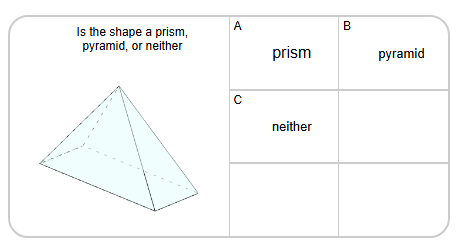 3D Shapes - Is the Shape a Prism or Pyramid | Level 1 | Grades 2-6 Math ...