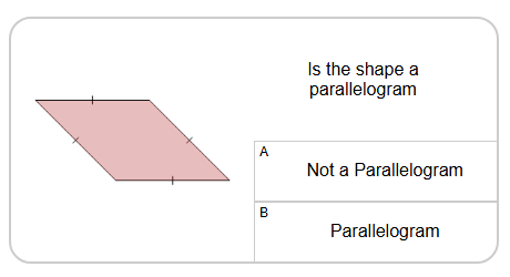 Is Shape a Parallelogram (from image) | Level 1 | Grades 2-4 Math ...