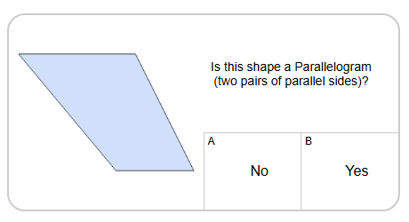 Quadrilaterals - Is Shape of a Type (Level 1) - Mobius Math Academy