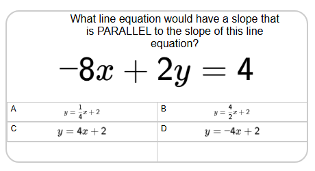 Slope - Find Parallel - Standard Form to Slope Y Intercept Form | Level ...