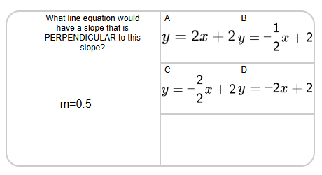 Slope - Find Perpendicular - Decimal Slope to Slope Y Intercept Form ...