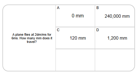 Speed - Speed and Time to Distance - Changed Distance Units (Level 1 ...