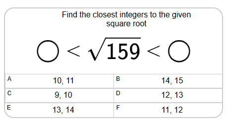 Square Roots Approximating Between Integers (Level 3) - Mobius Math Academy