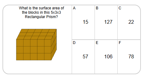 Surface Area of a Rectangular Prism - Count Blocks (Level 1) - Mobius ...