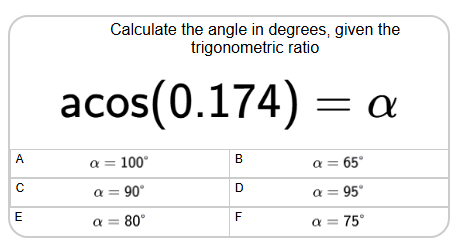Trigonometry | Calculating Angles from Ratios (Arc Notation) (Level 1 ...