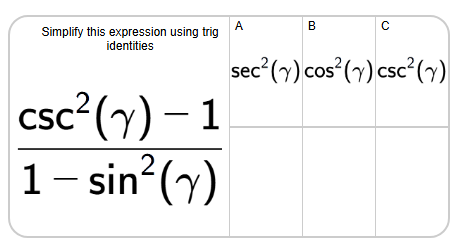 Trigonometry Identities - Pythagorean Ratio Cancellation (without ...