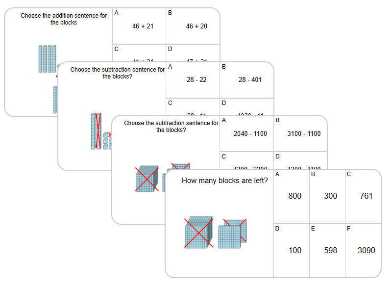 Base Ten Blocks - Addition and Subtraction | Addition and Subtraction ...