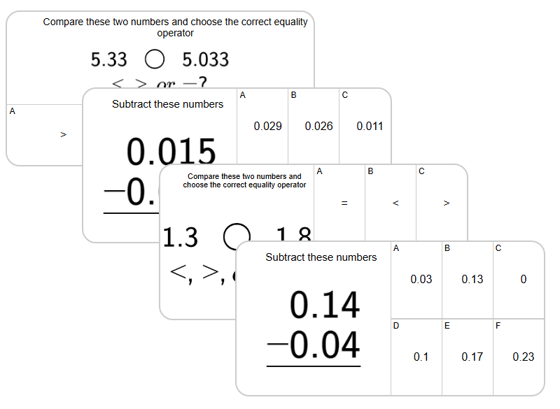 Decimal Addition and Subtraction - Intro - Mobius Math Academy