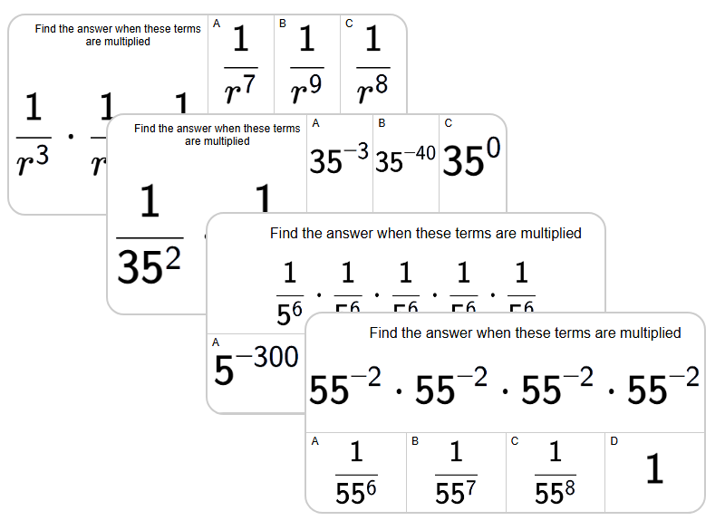 Exponents - Negative, Fractional, and Power Law - Mobius Math Academy