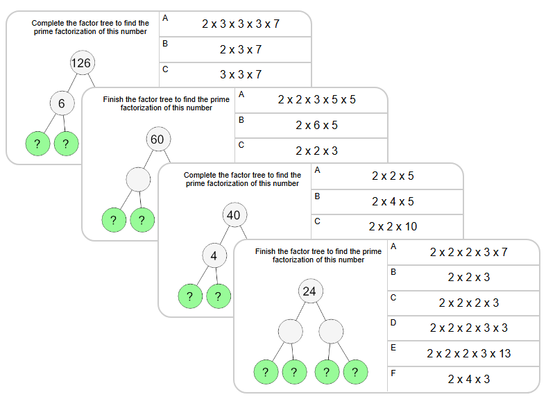 Factoring, Multiplication, Division, Fractions - Intro | Factors/Primes ...