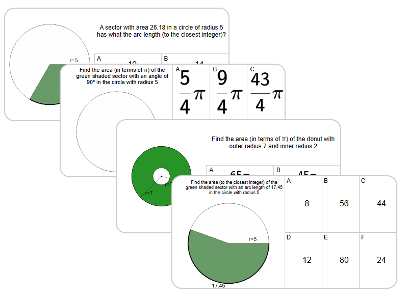 Geometry - Circle Area, Sectors and Donuts - Intro - Mobius Math Academy