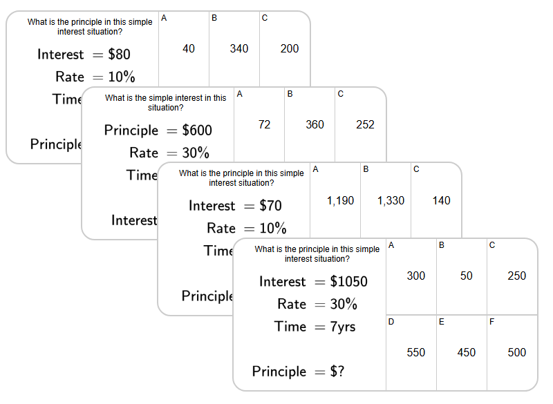 Percents and Simple Interest - Intro | Percentages | Grades 7-8 Math ...
