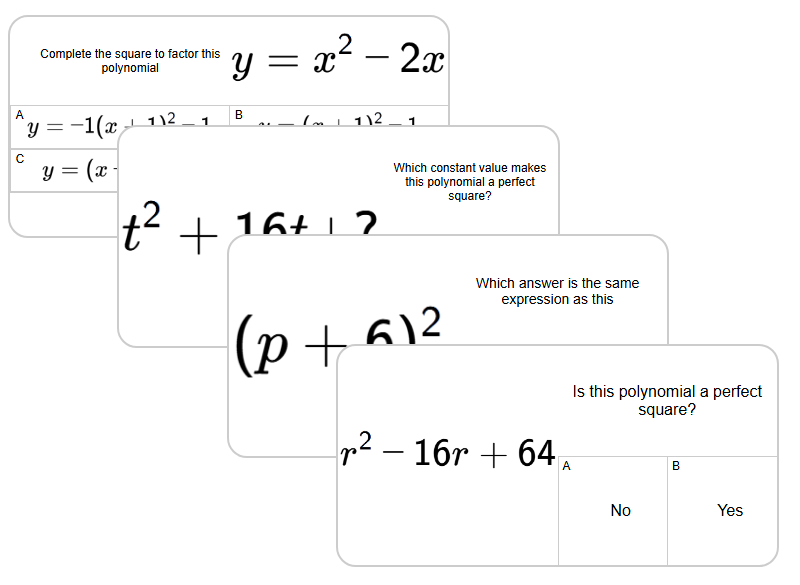 Polynomials Completing the Square - Intro - Mobius Math Academy
