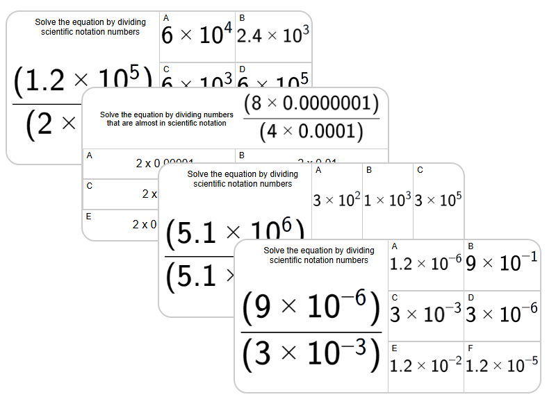 Scientific Notation - Multiplication and Division - Intro - Mobius Math ...